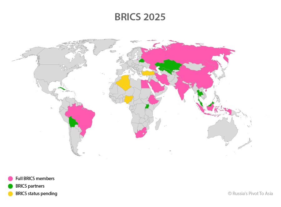 Indonesia Joins BRICS As A Full Member - RUSSIA'S PIVOT TO ASIA